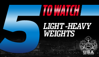 5 TO WATCH: LIGHT-HEAVYWEIGHTS! | Muscle & Fitness