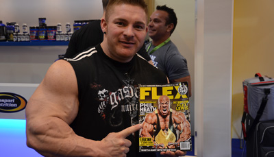 IFBB Pro Flex Lewis @ the 2012 FIBO Expo | Muscle & Fitness