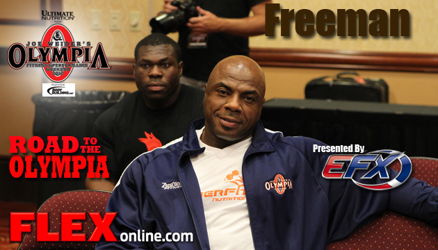 Toney Freeman Interview At Olympia Press Conference | Muscle & Fitness