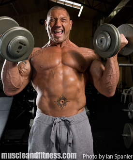 Batista In Gym Workout