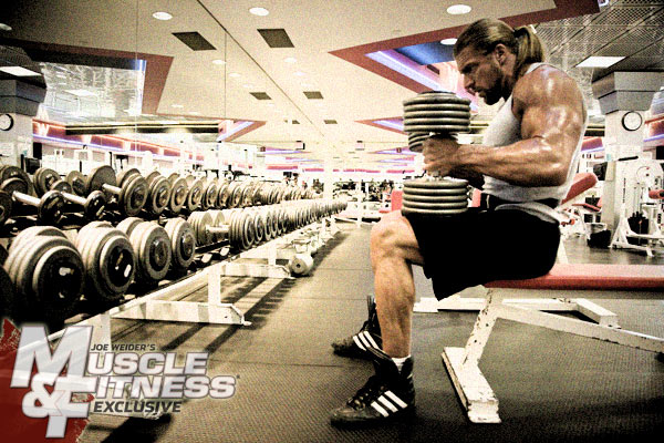 Triple H Muscle And Fitness Workout