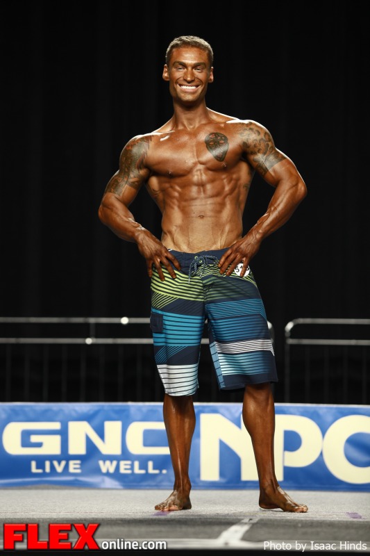 Travis Robinson - 2012 NPC Nationals - Men's Physique B | Muscle & Fitness