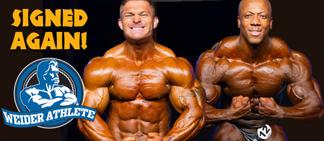 Rhoden and Lewis Renew Their Weider/AMI Contracts | Muscle & Fitness