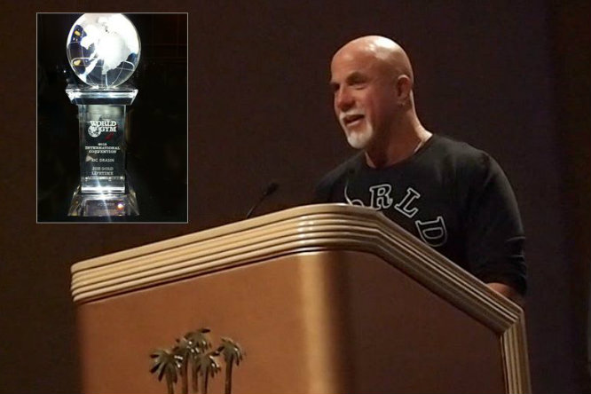 Ric Drasin Receives Joe Gold Lifetime Achievement Award | Muscle & Fitness