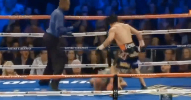 Juan Manuel Marquez Knocks Manny Pacquiao Out in Epic Fight | Muscle ...