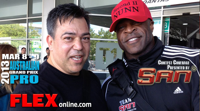 Ed Nunn Makes it Through Australian Customs | Muscle & Fitness