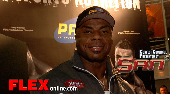 Toney Freeman in Australia | Muscle & Fitness