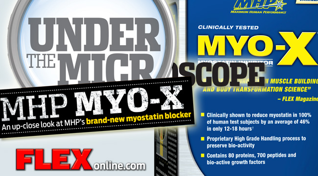 Under the Microscope: MHP MYO-X | Muscle & Fitness