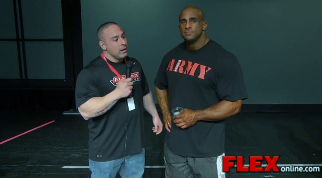 Fouad Abiad After Taking 2nd at the 2013 Toronto Pro | Muscle & Fitness
