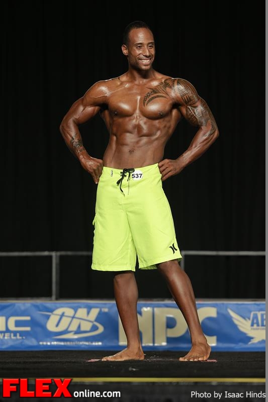 Luther Freeman - Men's Physique E - 2013 JR Nationals | Muscle & Fitness