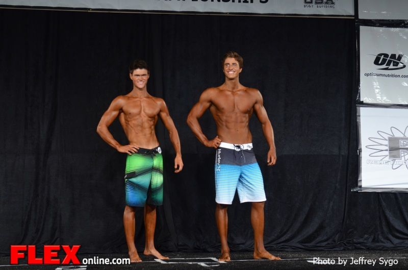 Comparison Men Physique Teen B | Muscle & Fitness