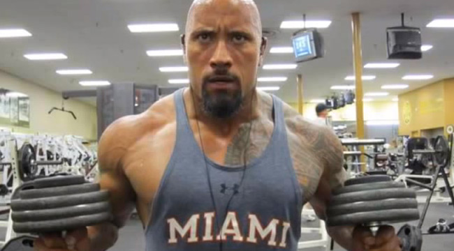 The Rock Takes a Trip Down Memory Lane on Twitter | Muscle & Fitness