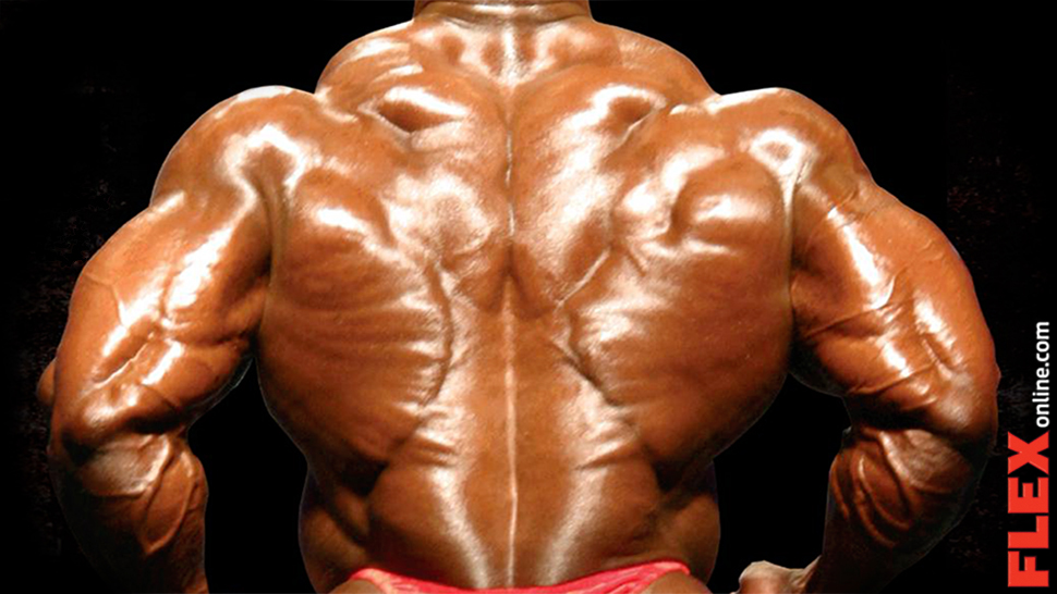 Ronnie Coleman Back Lat Spread