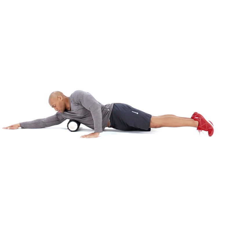 Chest Foam Roll Exercise Video Guide | Muscle & Fitness
