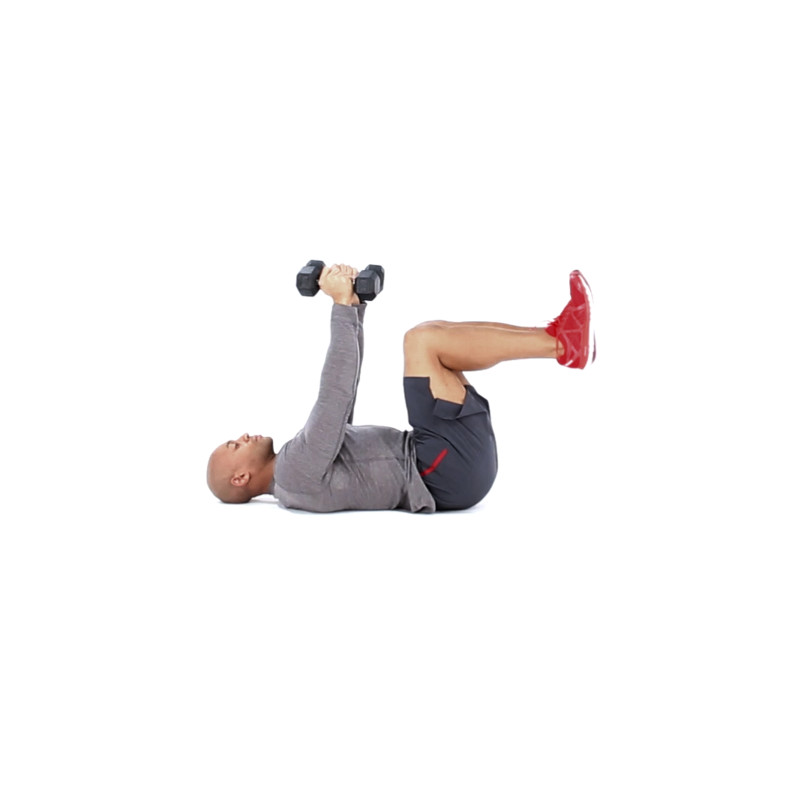 Triceps Crunch Exercise Video Guide | Muscle & Fitness