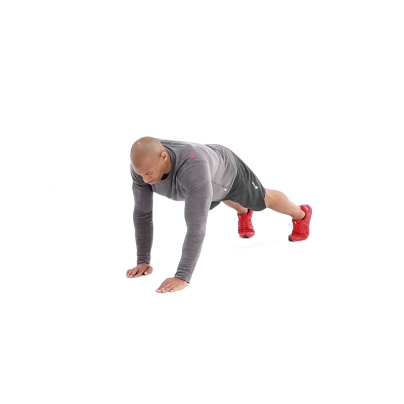 Alternating Staggered Pushup Exercise Video Guide | Muscle & Fitness