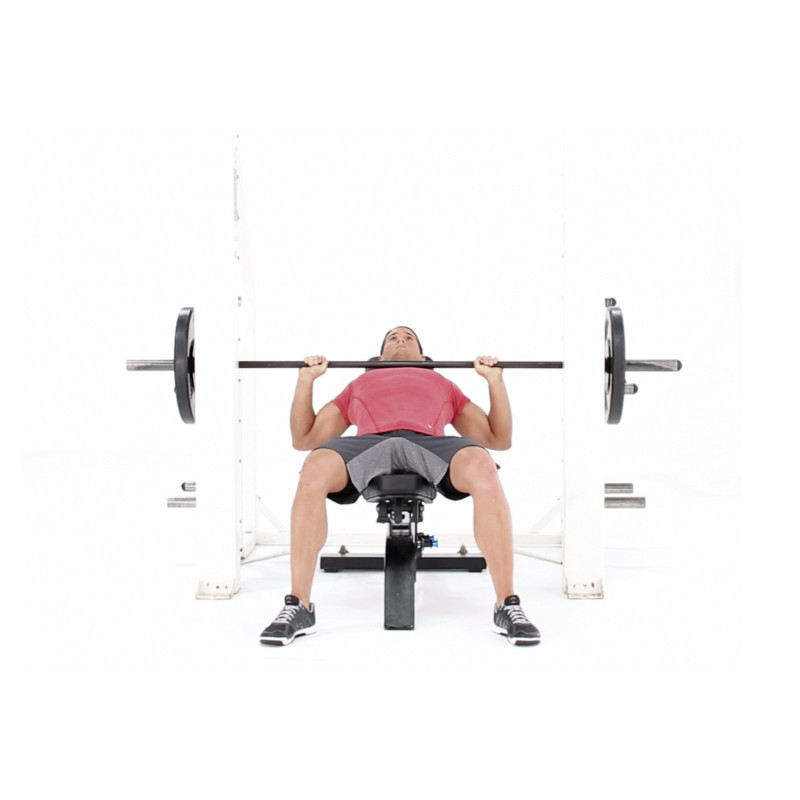 Incline Smith Machine Bench Press Exercise Video Guide | Muscle & Fitness