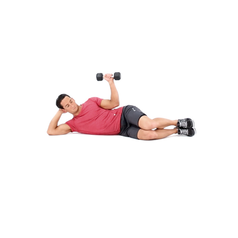 Side Lying Shoulder Flexion