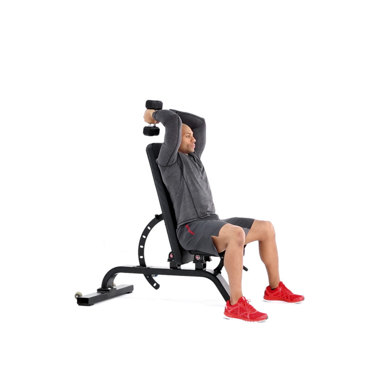 Dumbbell Overhead Tricep Press