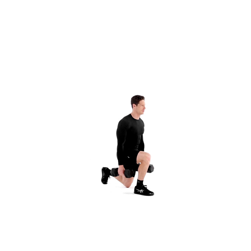 Dumbbell Split Jump Exercise Video Guide | Muscle & Fitness