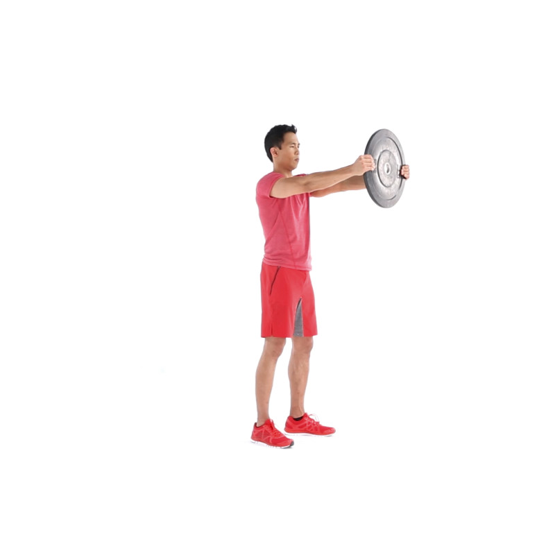 Plate Front Raise