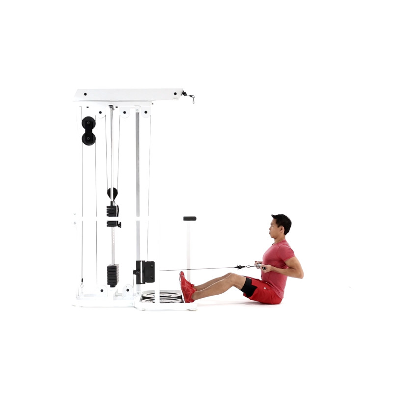 Seated Underhand Cable Rows