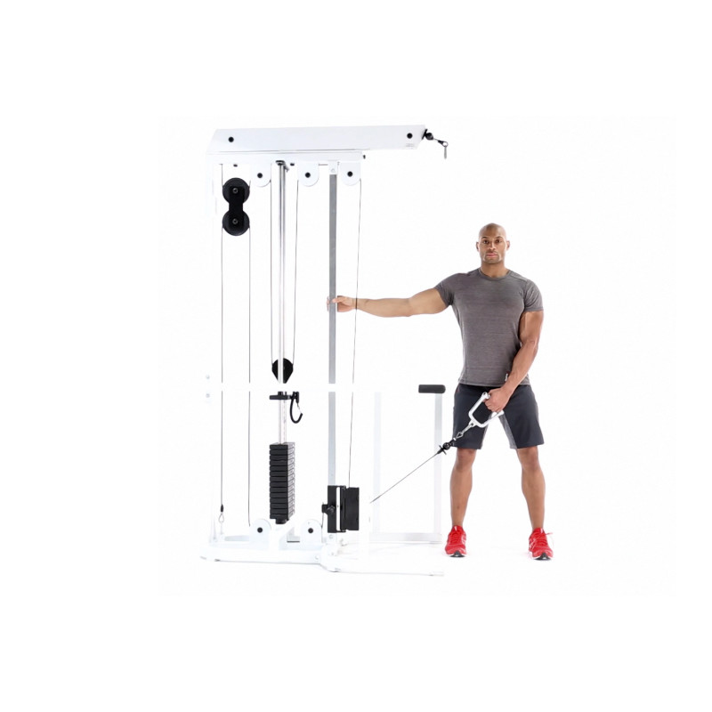 One-Arm Cable Lateral Raise Exercise Video Guide | Muscle & Fitness
