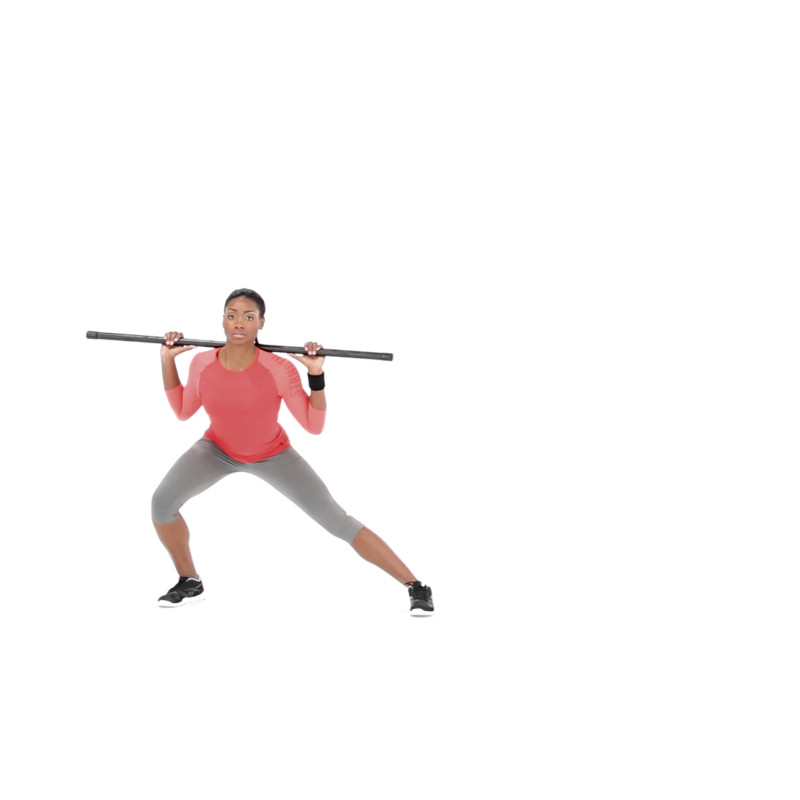 Barbell Lateral Lunge Exercise Video Guide | Muscle & Fitness