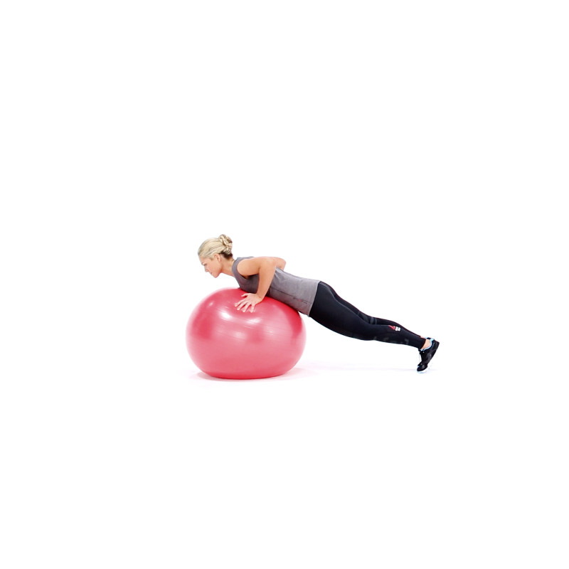 Swiss Ball Pushup Exercise Video Guide | Muscle & Fitness