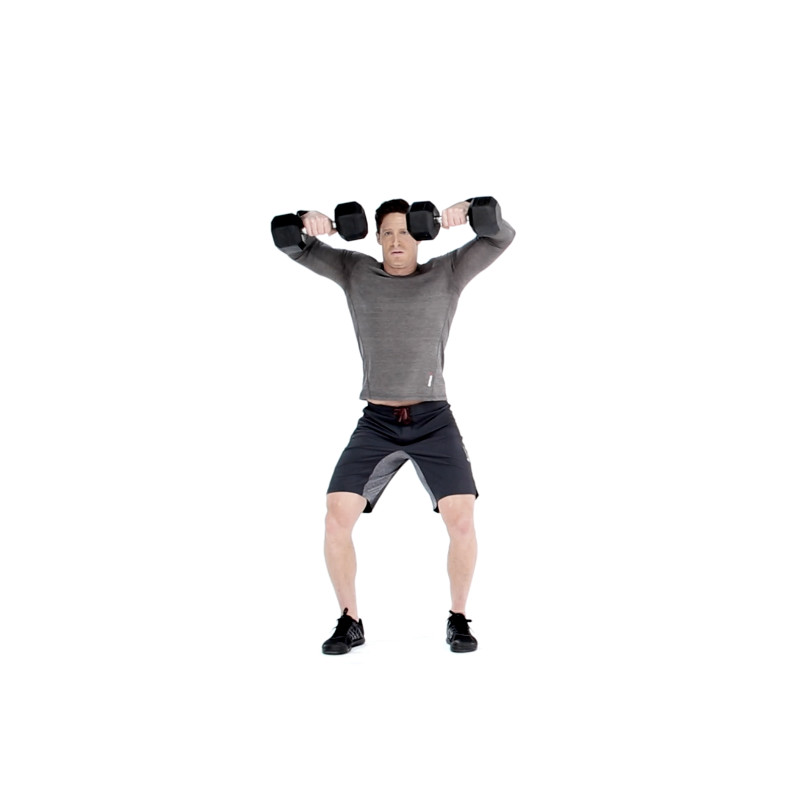 Dumbbell Hang Pull Exercise Video Guide | Muscle & Fitness