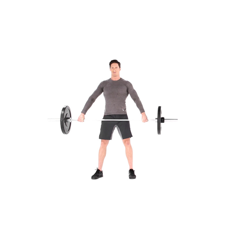 Wide-Grip Jump Shrug Exercise Video Guide | Muscle & Fitness