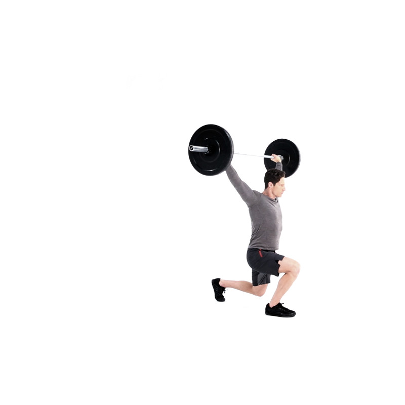 Overhead Split Squat