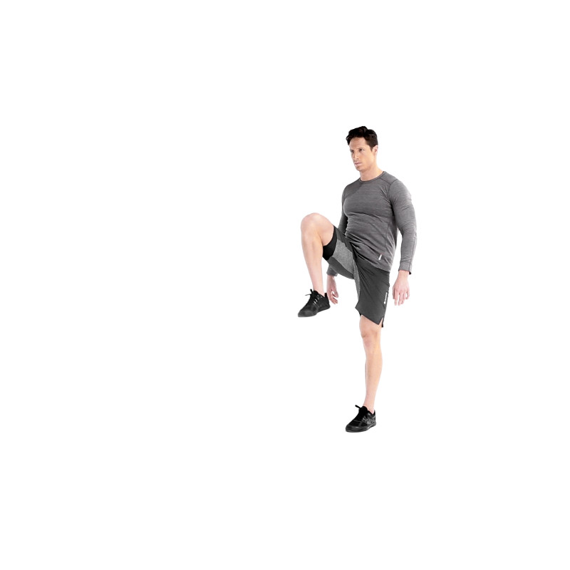 Walking High Knees Exercise Video Guide | Muscle & Fitness