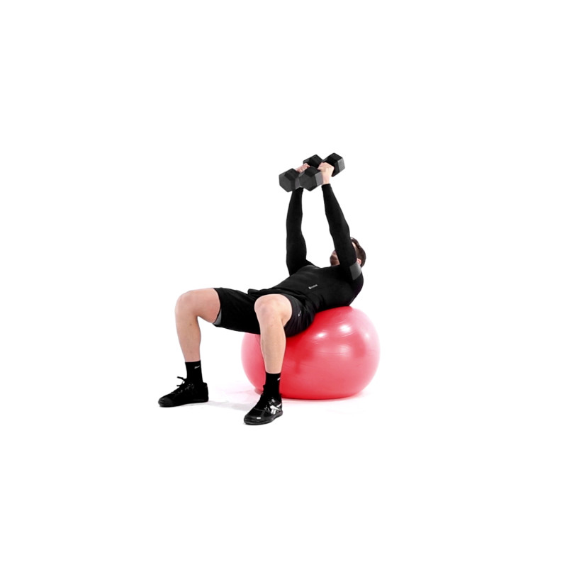 Swiss Ball Dumbbell Flye Exercise Video Guide | Muscle & Fitness