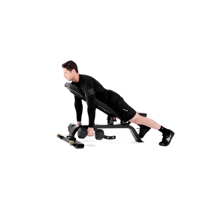 Decline Hammer Curl Exercise Video Guide | Muscle & Fitness