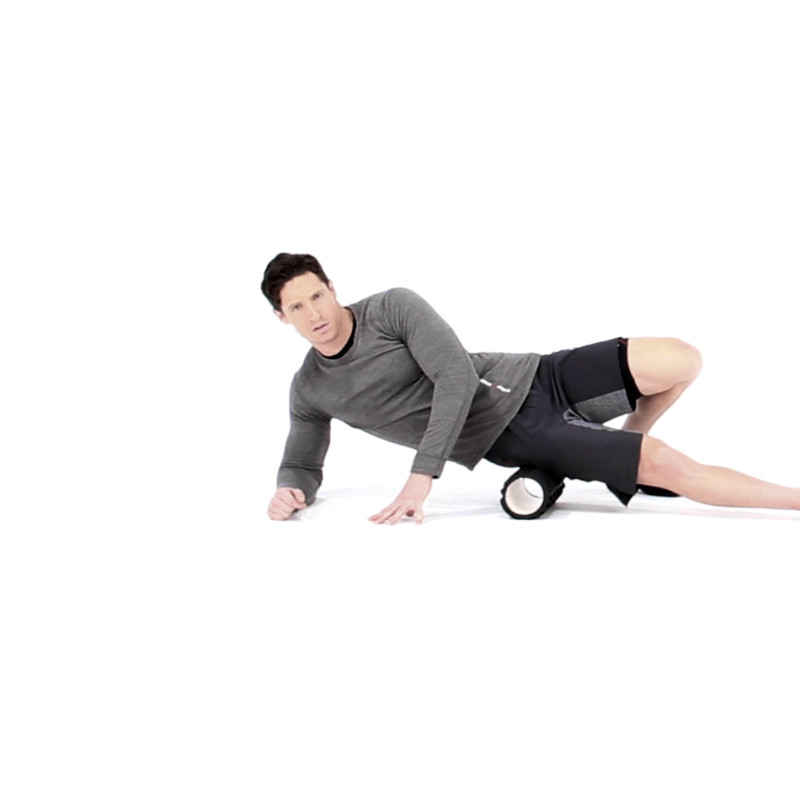 IT Band Foam Roll Exercise Video Guide | Muscle & Fitness