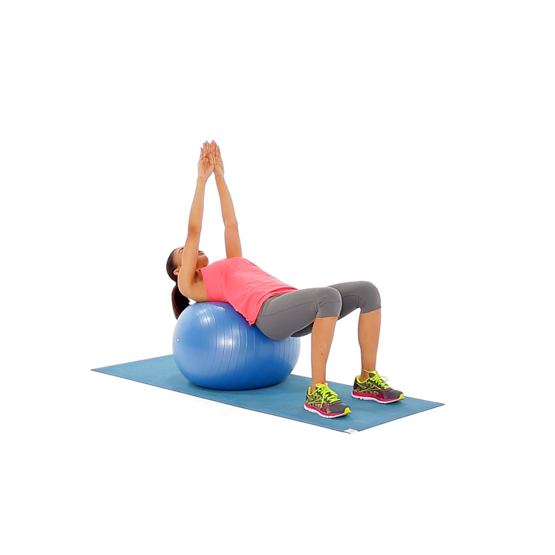 Circular Arm Crunch Exercise Video Guide | Muscle & Fitness