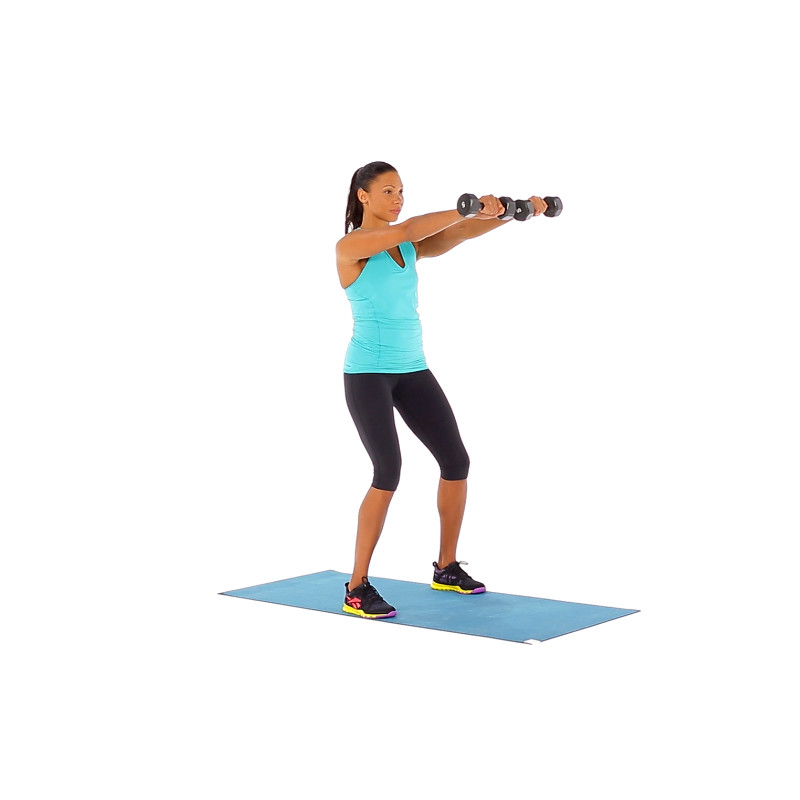 Standing Front Raise