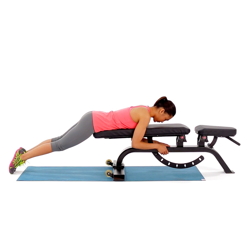Reverse Hip Raise Exercise Video Guide | Muscle & Fitness