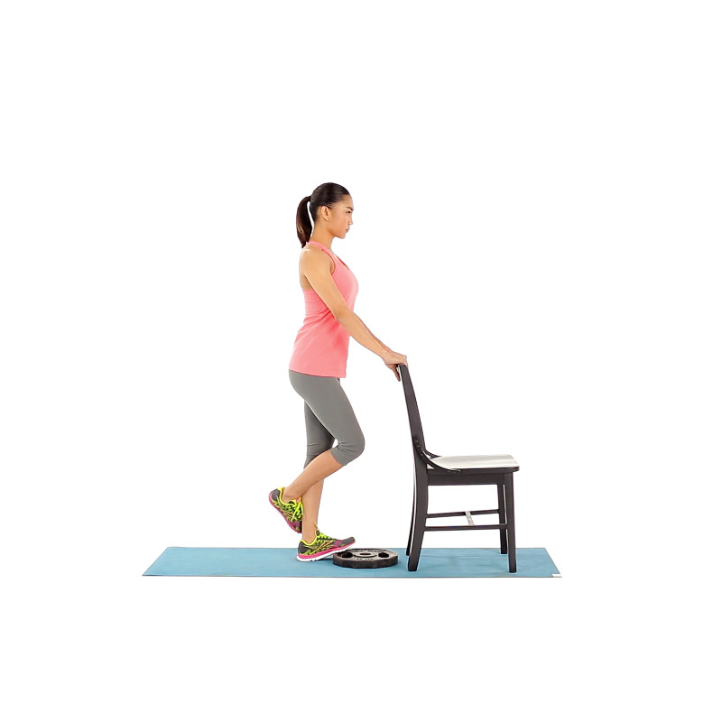 Single-Leg Donkey Calf Raise Exercise Video Guide | Muscle & Fitness