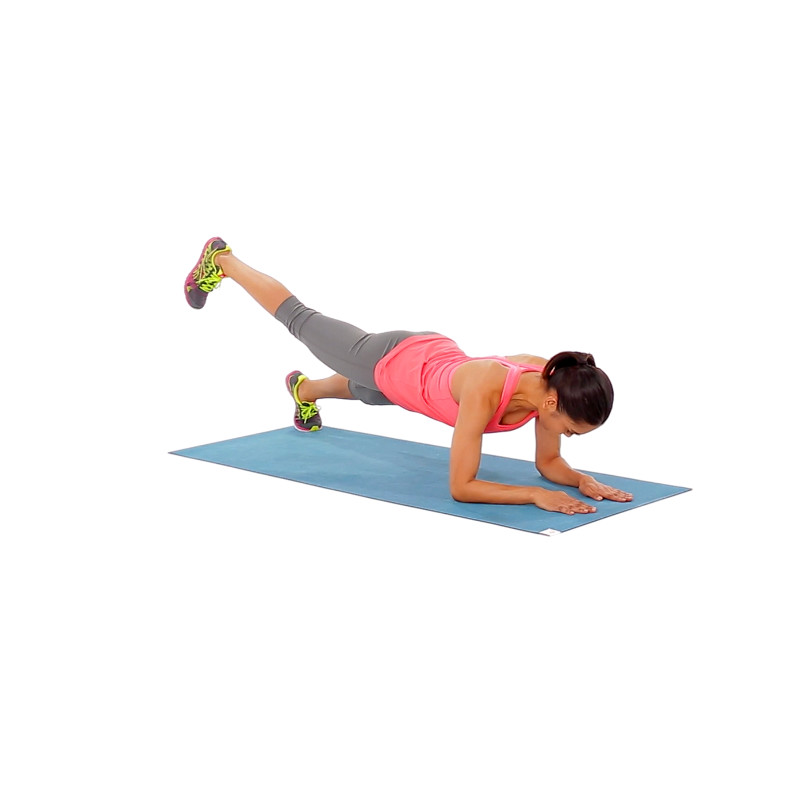Plank Leg Raises