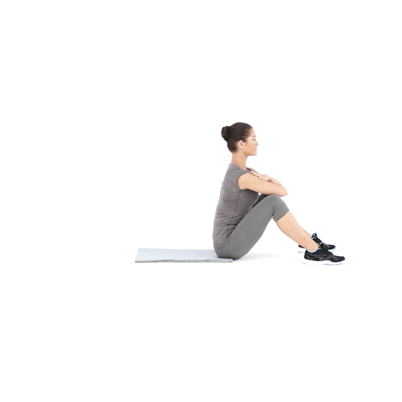 Crossed-arms Situp Exercise Video Guide | Muscle & Fitness