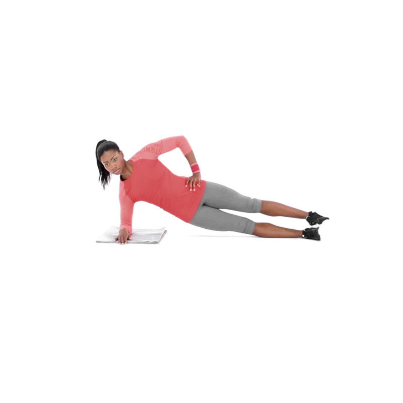 Side Plank with Knee Tuck Exercise Video Guide | Muscle & Fitness