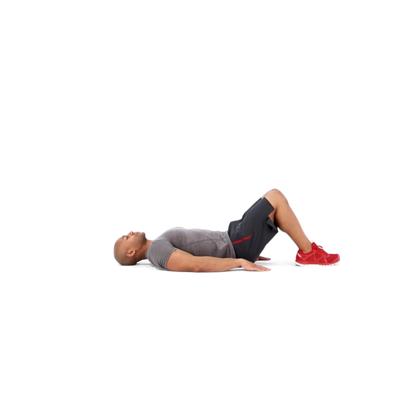 Reverse Curl-Up Exercise Video Guide | Muscle & Fitness