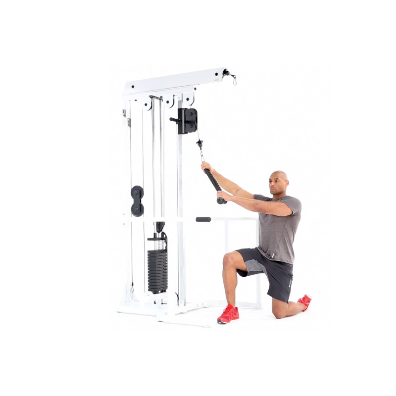 Half-Kneeling Stability Chop Exercise Video Guide | Muscle & Fitness