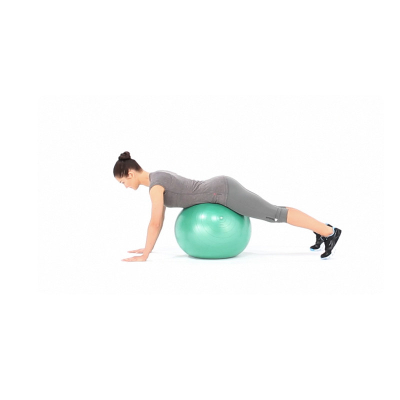Swiss Ball Opposite Arm and Leg Lift Exercise Video Guide | Muscle ...