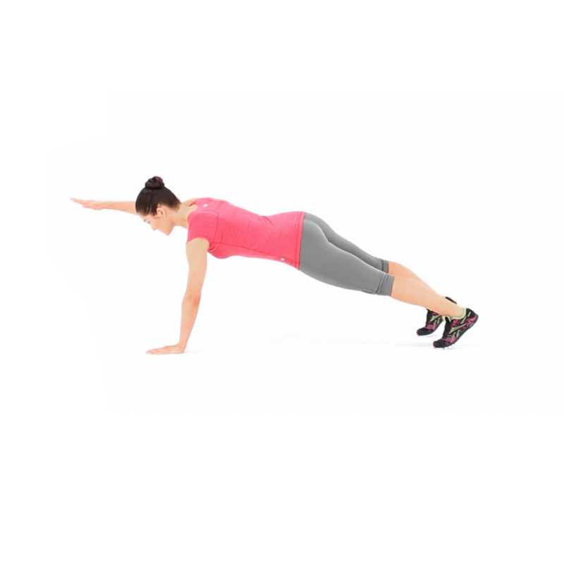 Raised Plank Position
