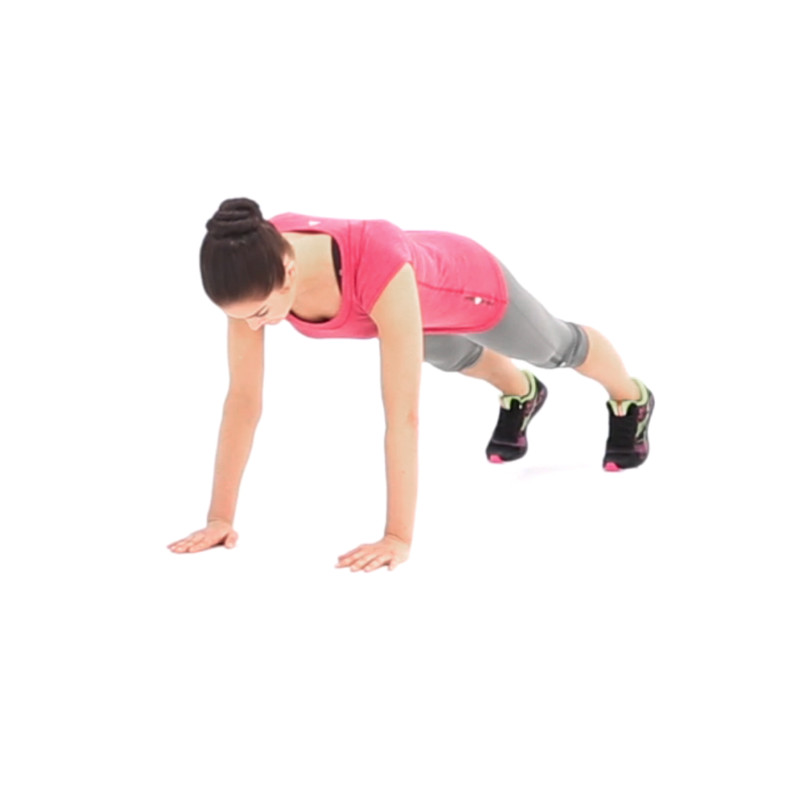Straight-Arm Plank with Shoulder Touch Exercise Video Guide | Muscle ...