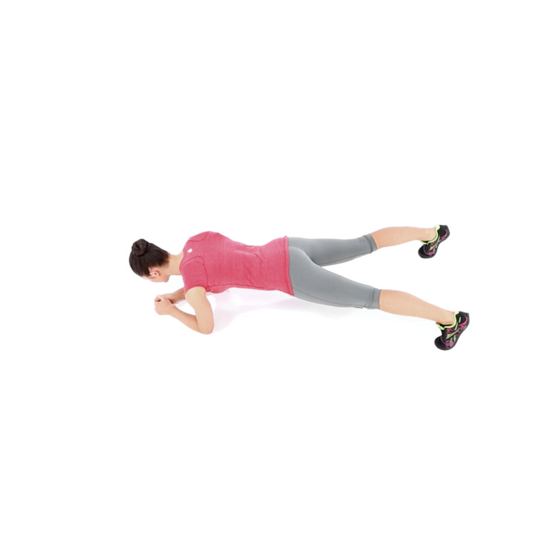 Wide-Stance Plank with Diagonal Leg Lift Exercise Video Guide | Muscle ...
