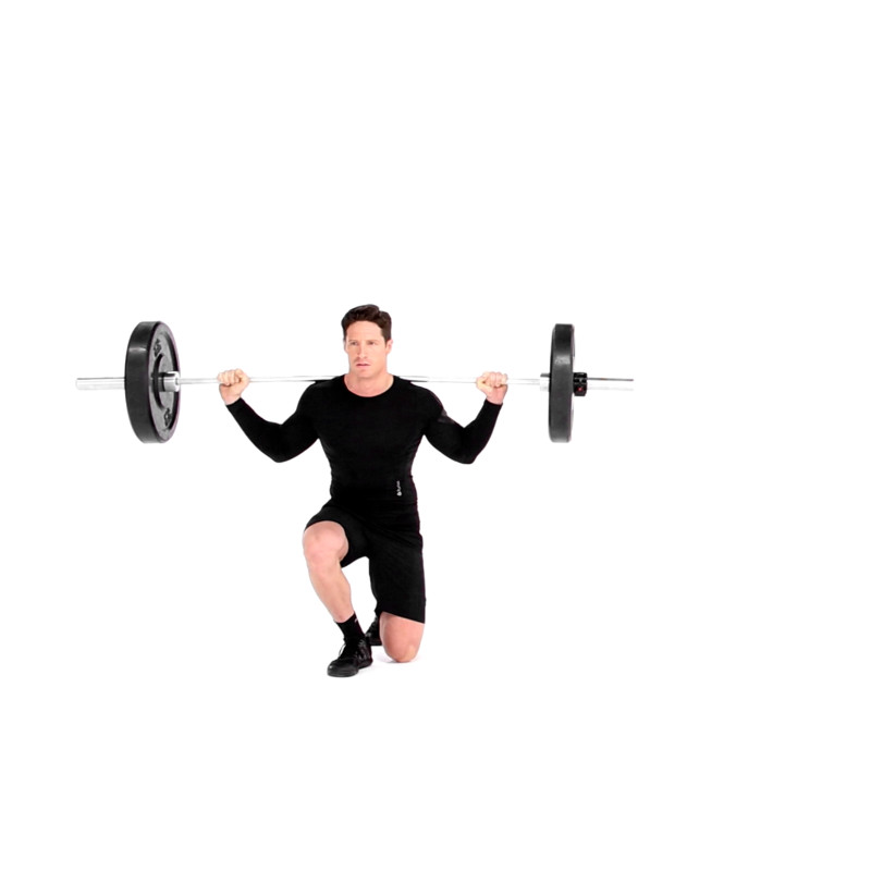 Barbell Crossover Lunge Exercise Video Guide | Muscle & Fitness